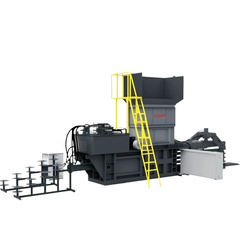 Fully Auto Plastic Horizontal Baler | High-Efficiency Recycling Machine