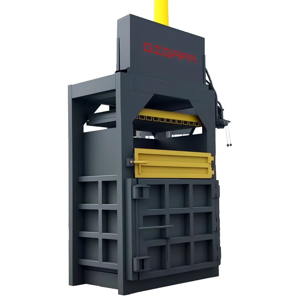 Standard Vertical Hydraulic Baler with Manual Door Opening